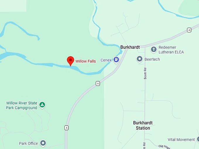 16. willow falls map