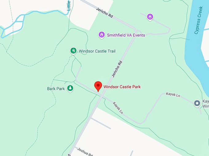 16. windsor castle park map