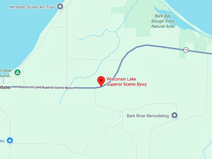 16. wisconsin lake superior scenic byway map