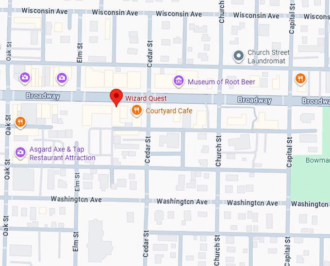 16. wizard quest map