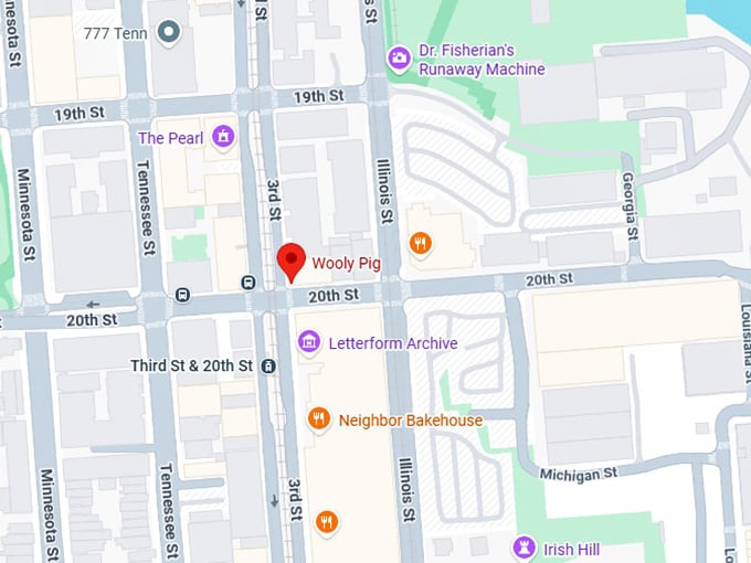 16. wooly pig map