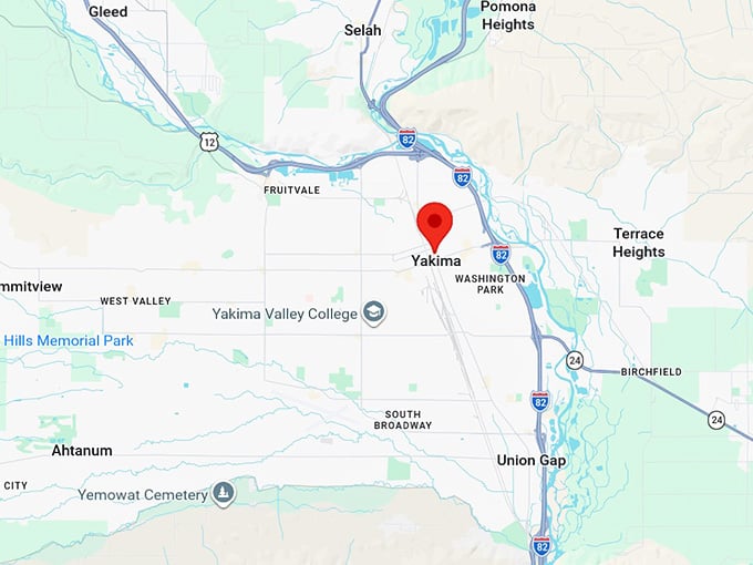 16. yakima wa map