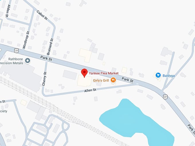 16. yankee flea market map