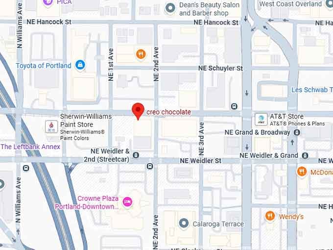 16. creo chocolate map