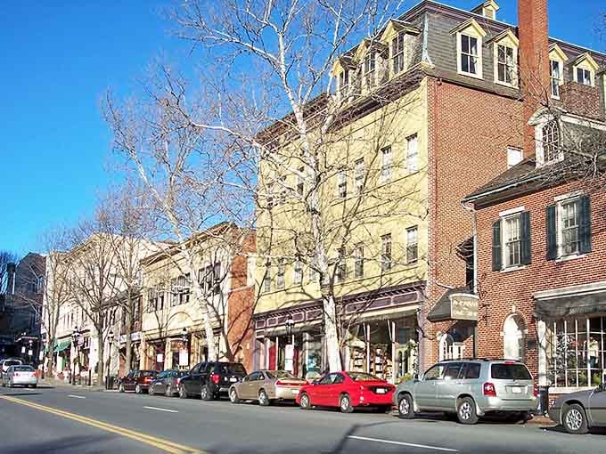 Bethlehem's charming main street proves small-town America is alive and well, with brick buildings that have stories to tell.