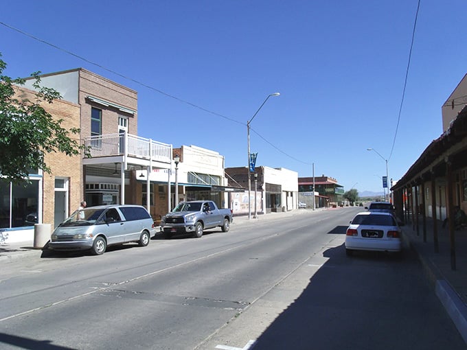 Florence's historic Main Street whispers stories from the 1800s through every weathered brick and sun-bleached storefront.