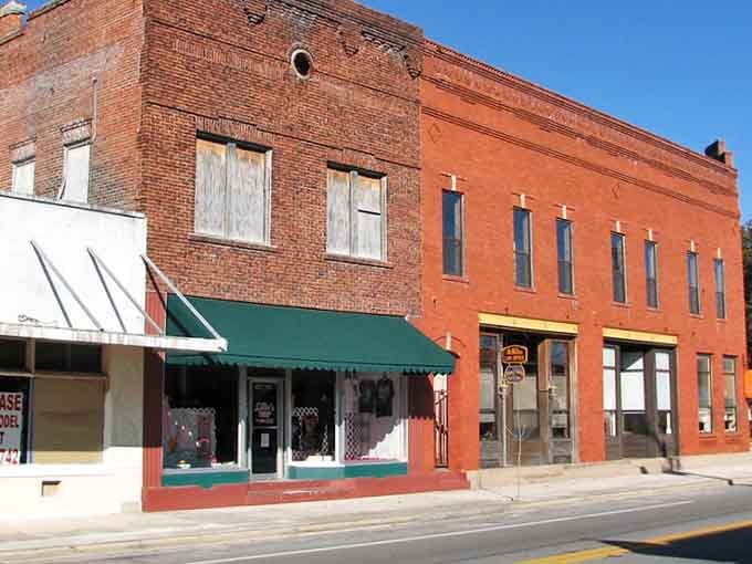 These brick storefronts have witnessed generations of handshakes and hello's along Mayo's timeless main street.