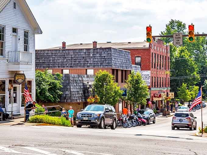 Nashville's main street looks like a postcard come to life, with historic storefronts and art galleries beckoning you inside.