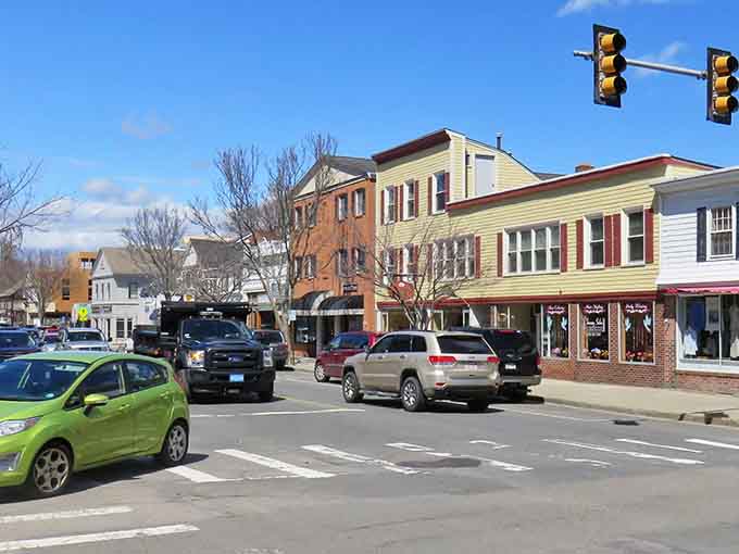 Classic New England charm meets everyday life on these colorful streets where history happened and still happens daily.