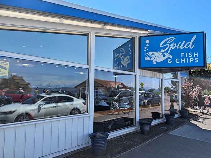 Sunshine streaming through those windows means one thing: fresh Pacific cod is calling your name from inside.