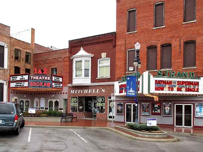 Classic movie theaters and vintage marquees remind us when downtown was the only entertainment we needed.