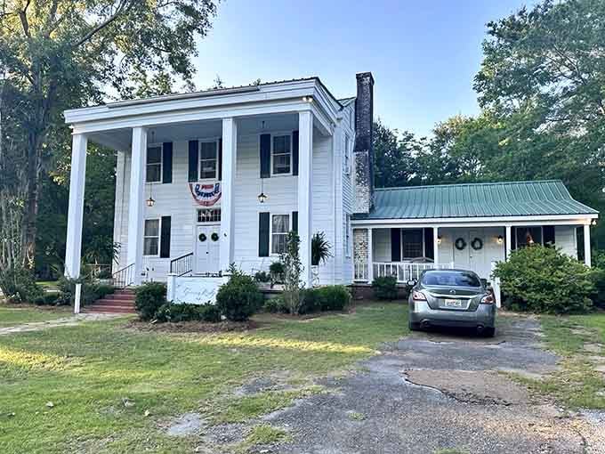 The brick walkway leads you straight to Southern hospitality&mdash;and maybe a spectral surprise or two inside.