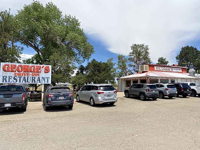 When locals fill every spot under those cottonwood trees, you know George's has been getting it right for years.