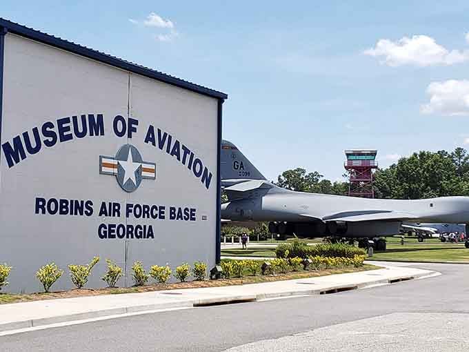 Fighter jets and clear skies welcome you to one of America's largest free aviation museums worth revisiting.