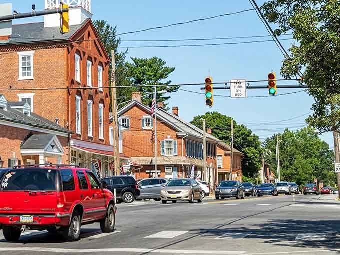 Historic storefronts and church steeples remind you that some towns refuse to forget their charming roots.