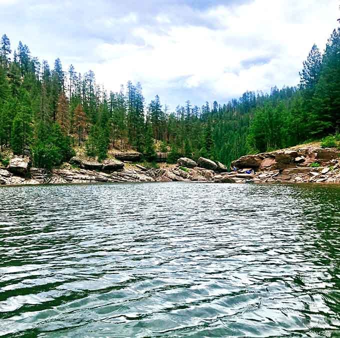 Arizona lakes surrounded by pine forests prove the desert has more tricks up its sleeve than you'd think.