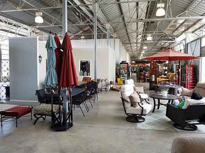 Industrial chic meets botanical paradise in this warehouse-turned-wonderland where comfort food gets a serious upgrade.