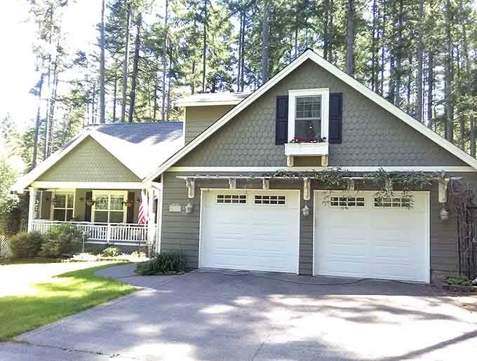 Charming island homes nestled among the pines prove that paradise doesn't require a passport, just a ferry ticket.