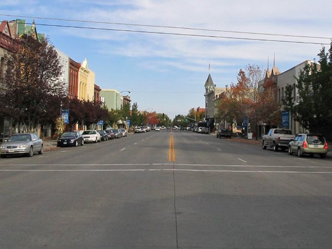 Downtown's colorful storefronts prove that historic doesn't have to mean boring, just authentically charming and wonderfully walkable.
