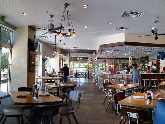 Bright, airy, and buzzing with happy diners who clearly know something you're about to discover.