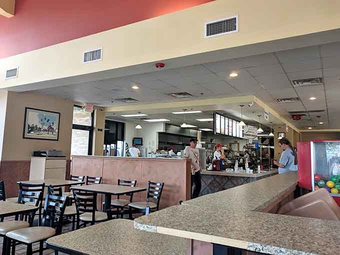 Clean, bright, and welcoming, this is where Wisconsin comes to worship at the altar of burgers.