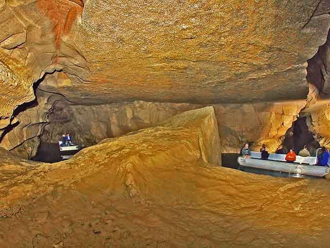 Your chariot awaits in this subterranean wonderland where the ceiling tells stories older than recorded history.