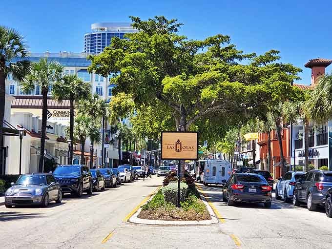 Las Olas Boulevard's tree-canopied charm proves that sometimes the best destinations are hiding in plain sight, just waiting for you.