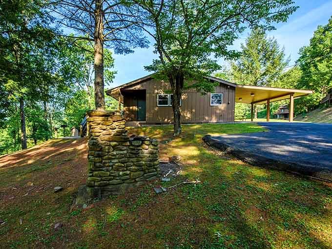 Your own slice of Appalachian paradise, complete with a porch and views that make city life seem overrated.