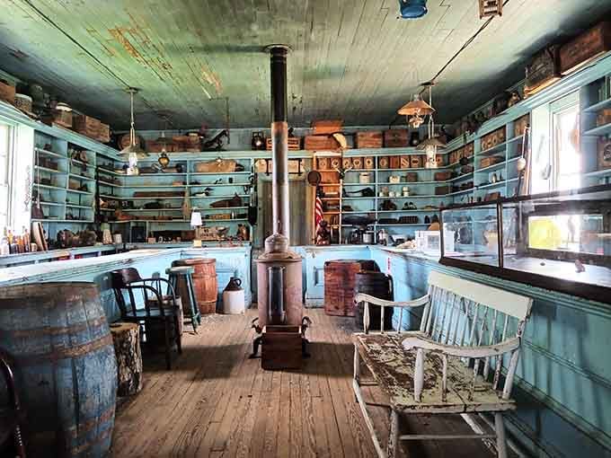 Step inside and you're transported to another era, complete with authentic period details and that unmistakable patina of age.