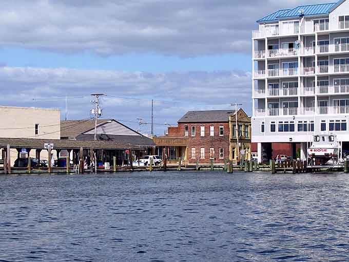 The waterfront where working boats and pleasure craft share space, proving affordability doesn't mean sacrificing waterfront views.