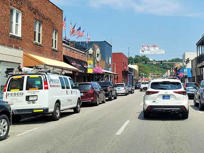 Downtown Corbin keeps that authentic small-town charm alive, where neighbors still wave and traffic jams are basically nonexistent.