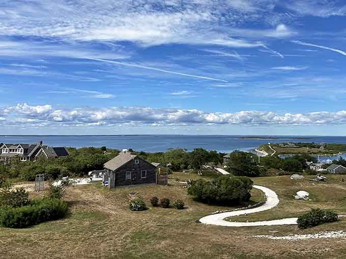 Those winding white shell paths lead everywhere worth going and nowhere you need to rush.