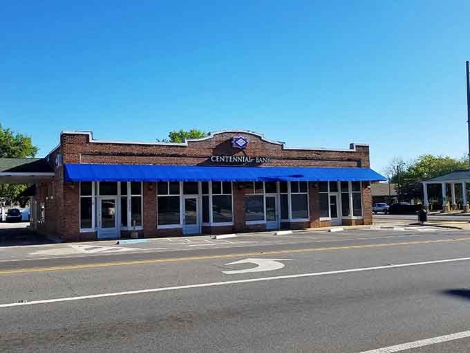 Small-town banking with that classic brick charm, where everyone still knows your name and your account balance.