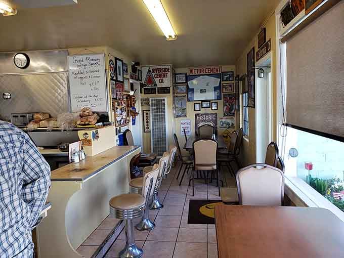 Step inside and you've officially time-traveled to when diners were cozy, not cavernous corporate cafeterias.