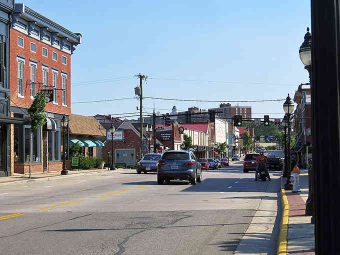 Main Street architecture that proves charm can't be faked, only earned through decades of genuine community spirit.