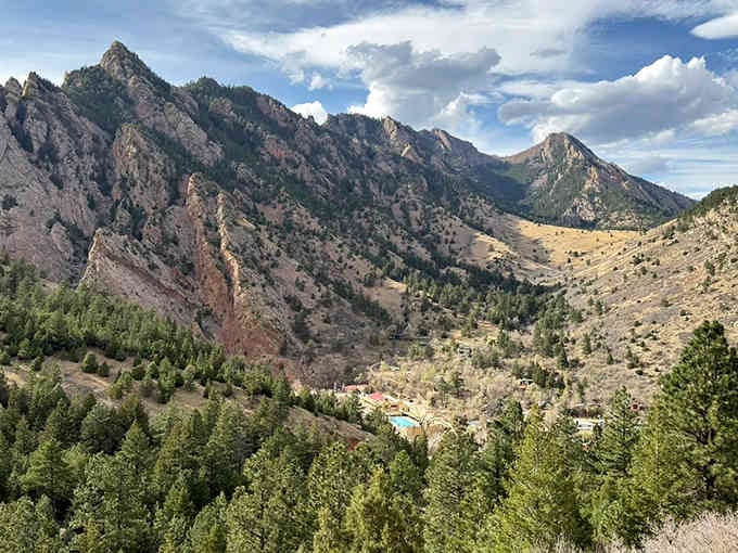 The sweeping canyon vista reveals layers of geological history that'd make even a geology professor giddy with excitement.