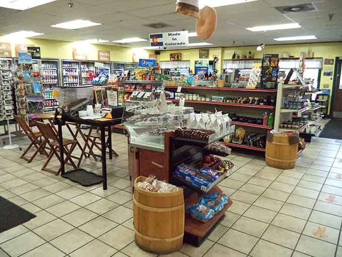 Step inside this wonderland where wooden barrels meet modern cravings and every corner promises delicious discoveries.
