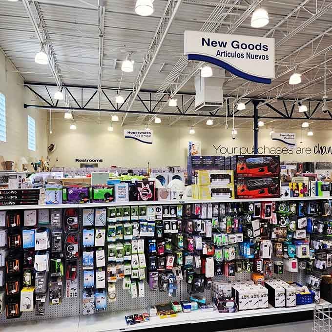 Brand new gadgets at thrift store prices? It's like finding a cheat code for adulting on a budget.