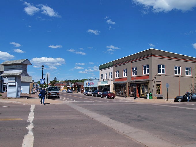 Main Street charm with zero chain stores, just the way small-town America was meant to be experienced.