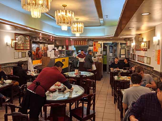 No frills, no fuss, just honest tables waiting to host your next great meal in Chinatown.