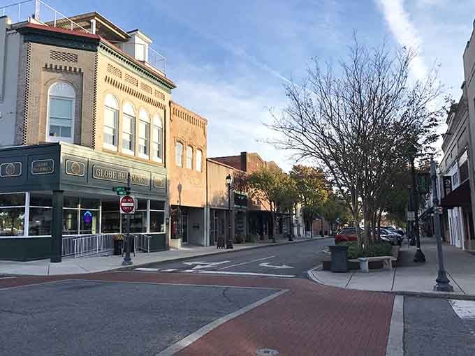 These historic storefronts have seen generations pass by, and they're still standing strong with character intact.