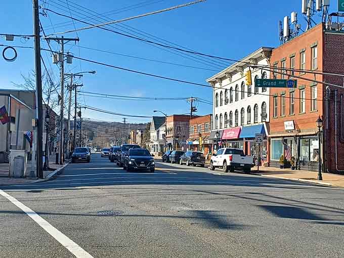 Historic storefronts stand shoulder to shoulder, proving that charm never goes out of style in Warren County.