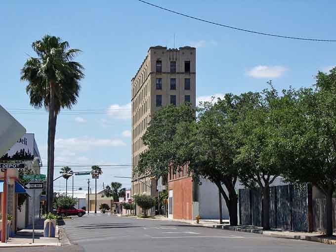 Downtown Harlingen's historic buildings have more character than most modern cities' entire skylines, and the palm trees are a nice bonus.