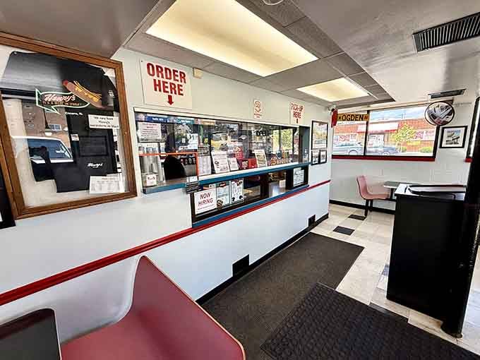 Classic diner booths and a no-nonsense counter where the only decision is what deliciousness to order first.