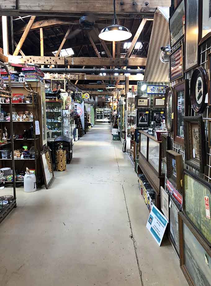 These aisles stretch endlessly, each turn revealing another era's forgotten favorites waiting for rediscovery and appreciation.