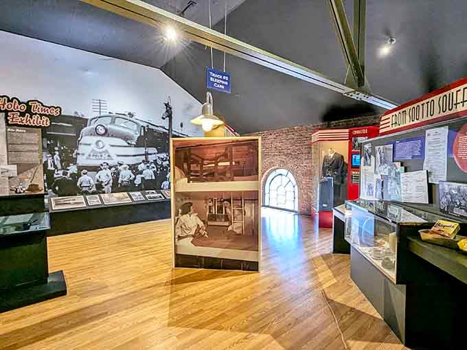 Inside, thoughtfully curated exhibits tell Kentucky's railroad story without putting you to sleep like high school history class.