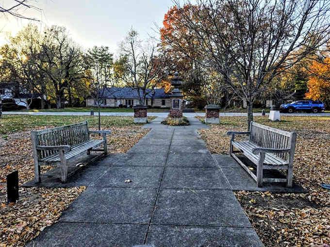 These benches have witnessed countless first dates, deep conversations, and people pretending to enjoy their morning jogs.