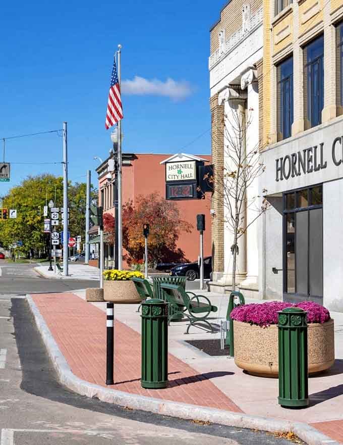 Downtown Hornell proves that small-city charm doesn't require a trust fund or a reality TV deal to enjoy.