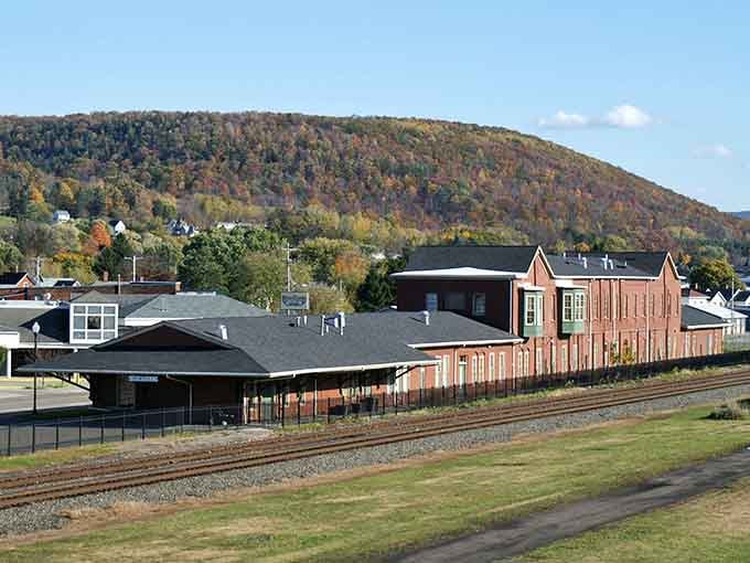 Railroad heritage meets rolling hills in a town that remembers when communities were built for people.