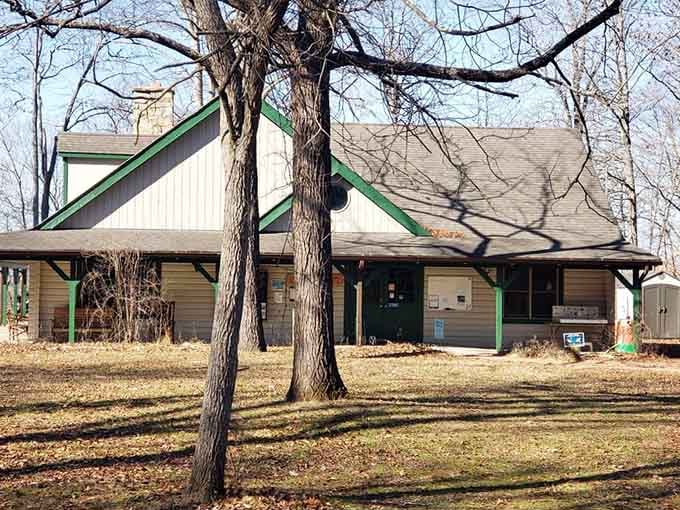 The Visitor Center at Jug Bay Wetlands Sanctuary welcomes explorers seeking refuge from the everyday grind.